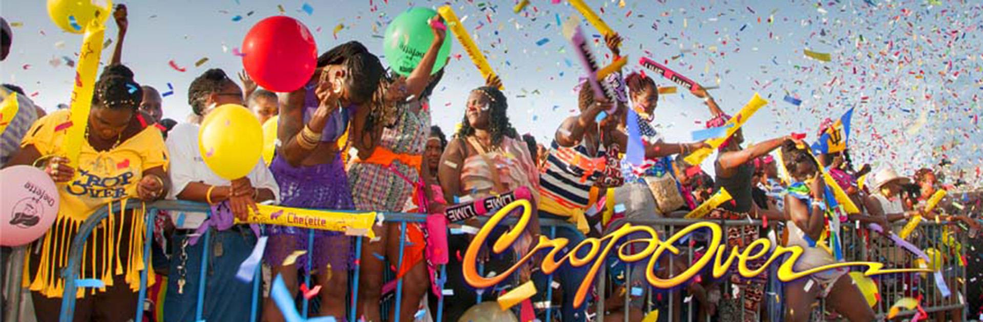 Crop Over Festival - Ceremoniële levering van de laatste stokken